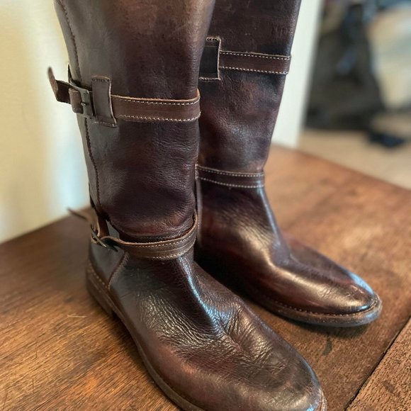 Bed Stu | Shoes | Bed Stu Cobbler Series Moto Boots Rustic Distressed ...
